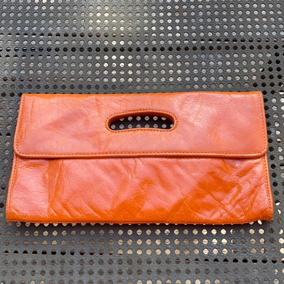 HOBO | Bags | Hobo International Katrina Leather Cutout Clutch | Poshmark